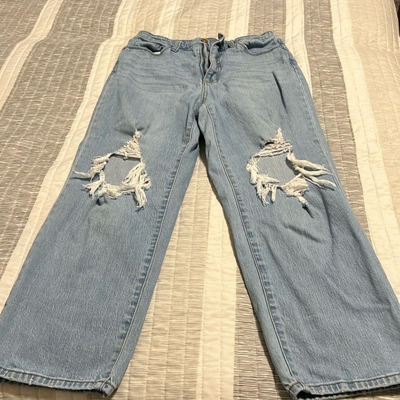 Universal Thread | Jeans | Universal Thread Holey Wide Leg Jeans | Poshmark